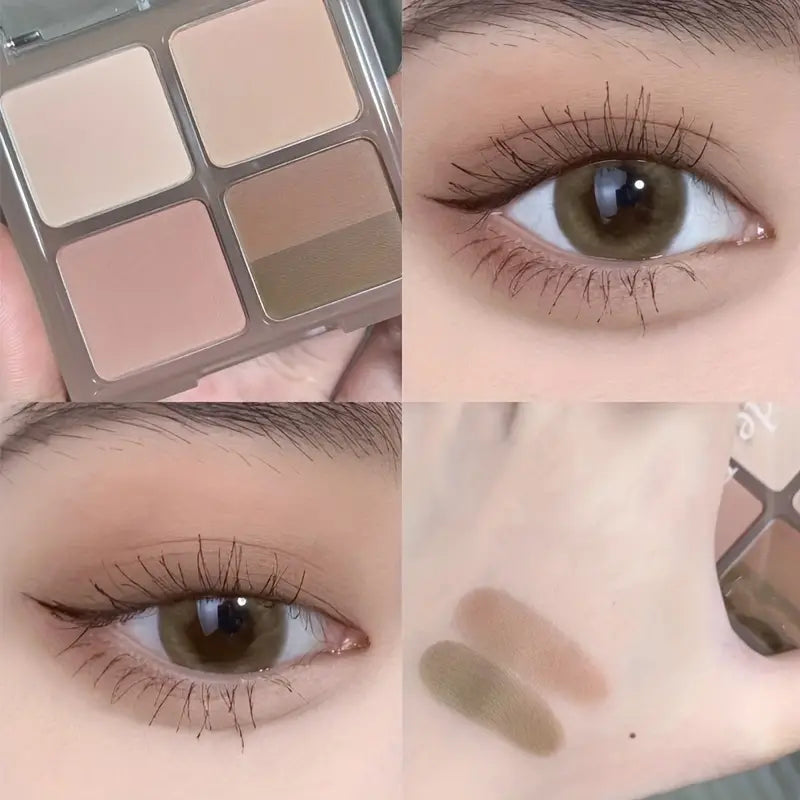 5 Colors Low Saturated Eyeshadow Palette – Juxek